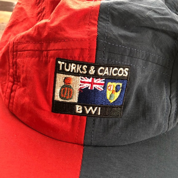 Accessories | Vintage Turks Caicos Bwi Graphic Baseball Cap Hat | Poshmark
